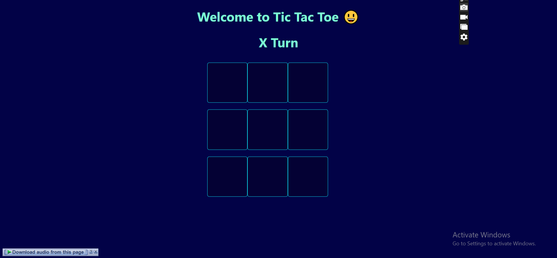 GitHub - ishanGIT1995/tic-tac-toe-game