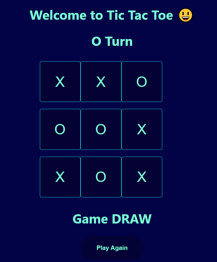GitHub - ishanGIT1995/tic-tac-toe-game