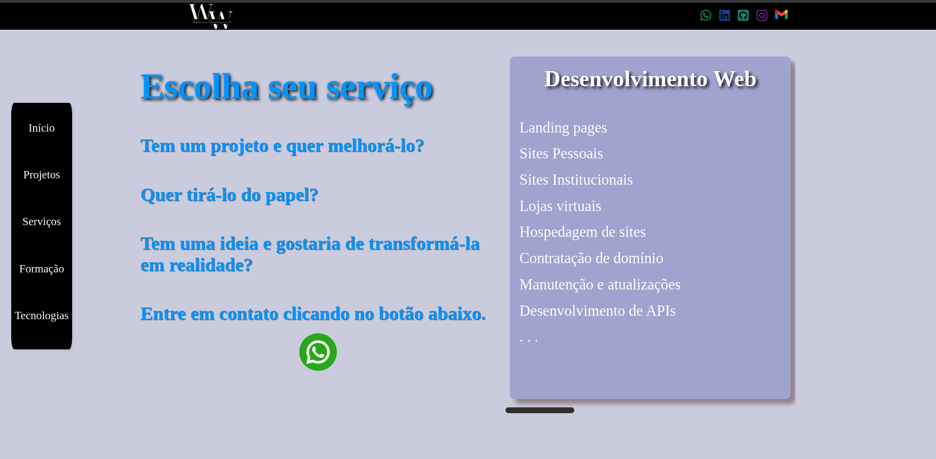 GitHub - Programmer-Gabriel-Santos/WebWhiz: Portifólio