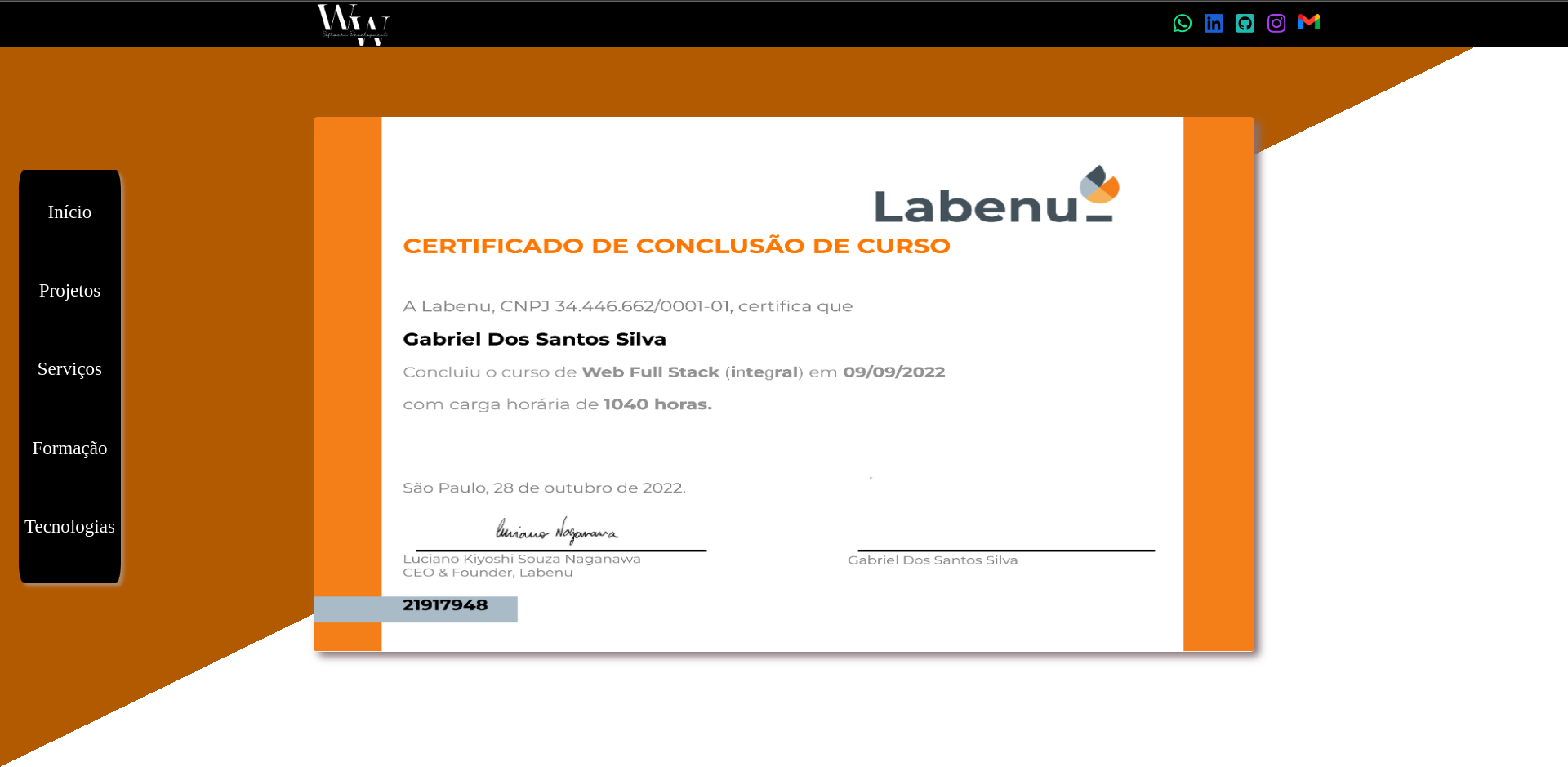 GitHub - Programmer-Gabriel-Santos/WebWhiz: Portifólio