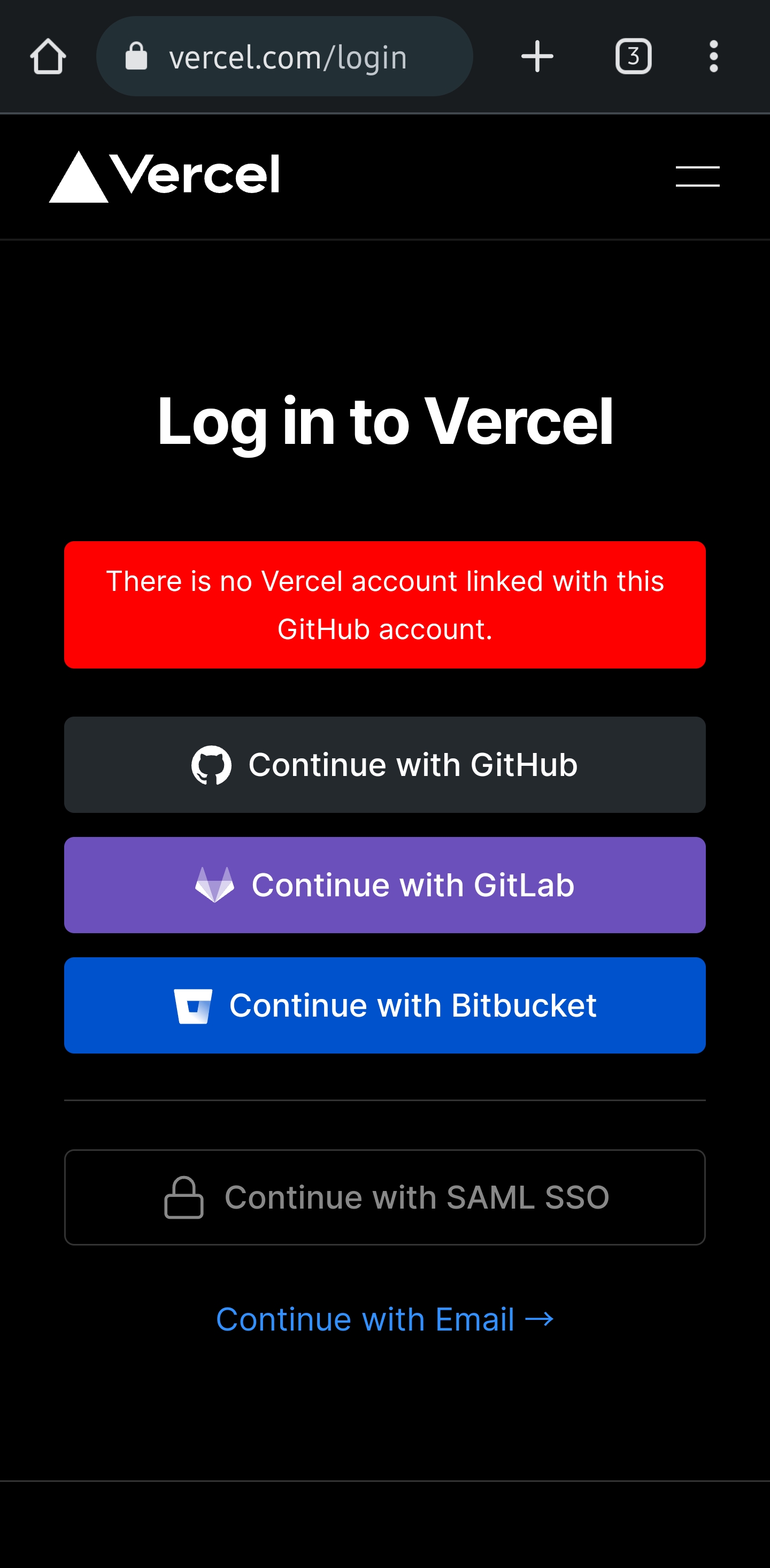 Can no longer login · vercel community · Discussion #1971 · GitHub