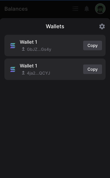 Add "Aggregate Wallets" toggle to the 2 "Edit Wallets" menus · Issue #2044 · coral-xyz/backpack ...