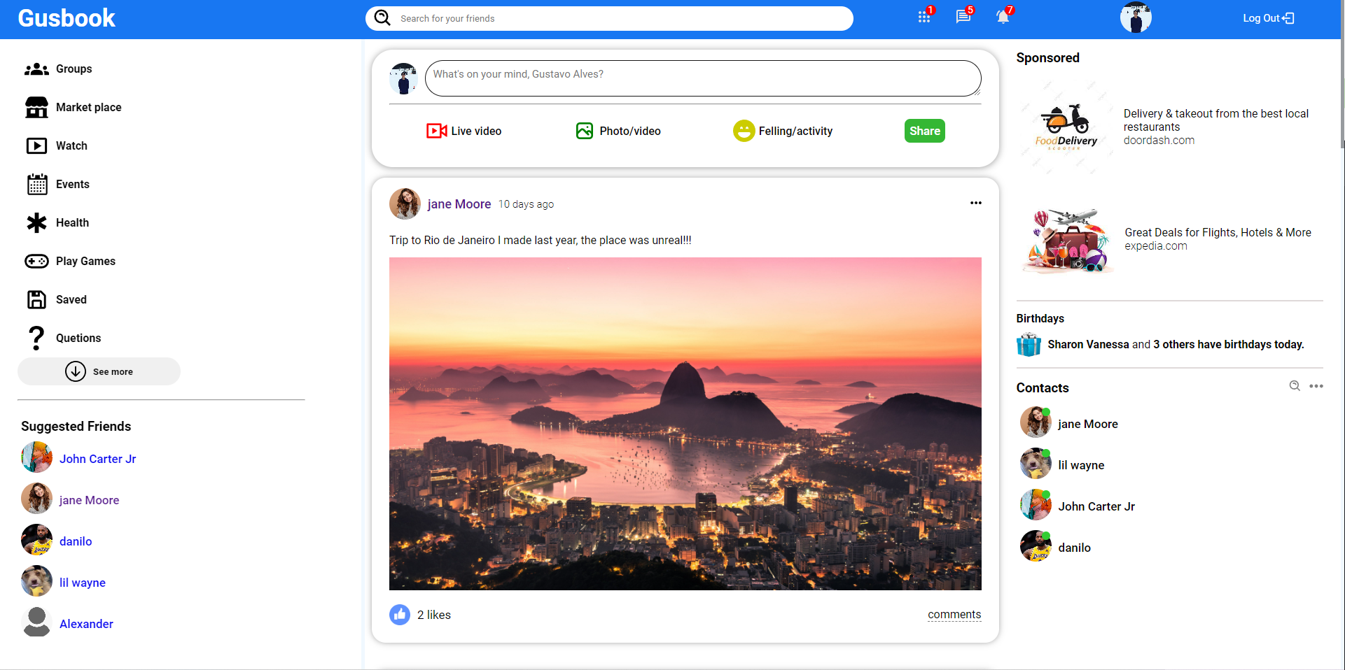 GitHub - Guss-Alves/social-media-app