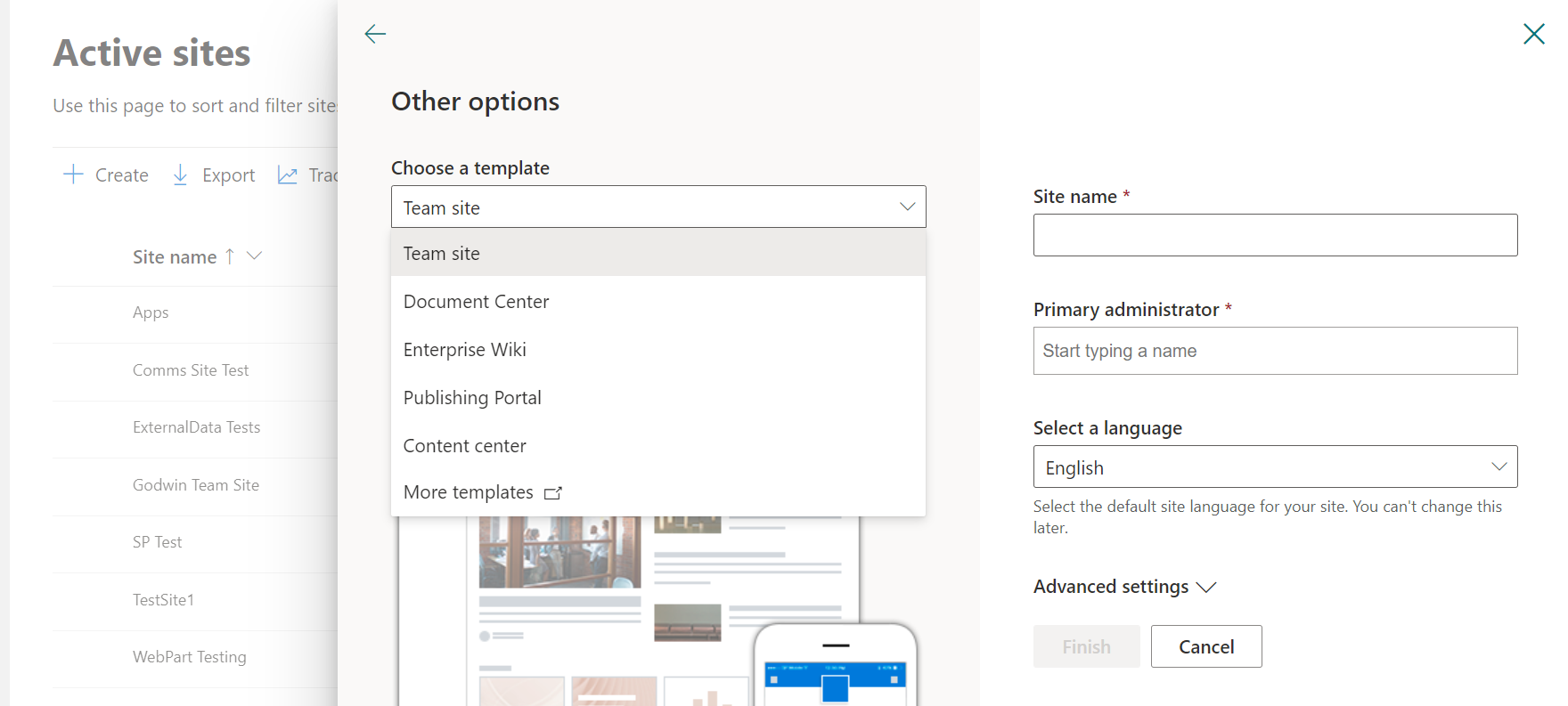 Developer Site Option Missing · Issue #8177 · SharePoint/sp-dev-docs ...