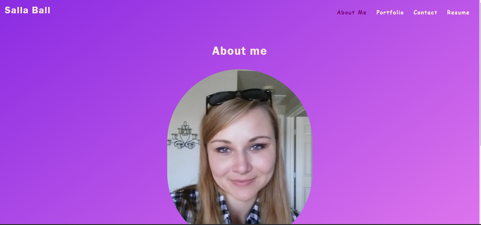 GitHub - sallaball/react-portfolio
