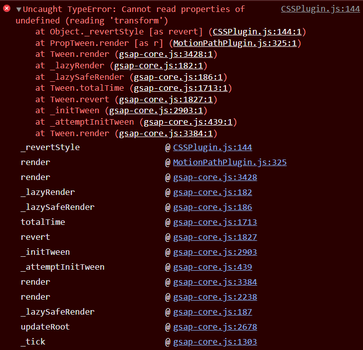 Motionpathplugin Pixijs Throws Error On Cssplugin · Issue 516 · Greensock Gsap · Github
