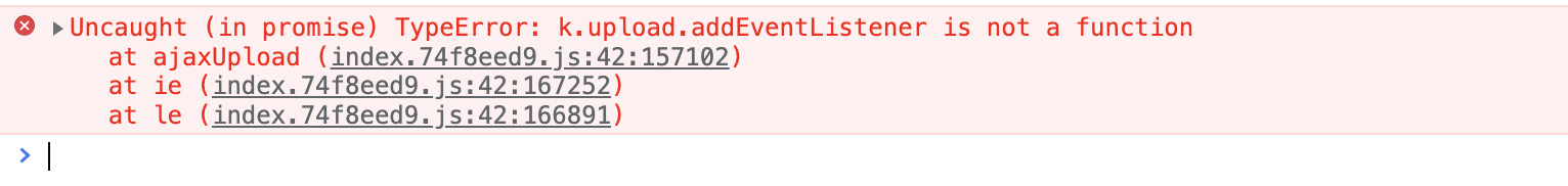 使用upload组件打包后出现n.upload.addEventListener错误 · Issue #258 · pure-admin/vue-pure-admin · GitHub