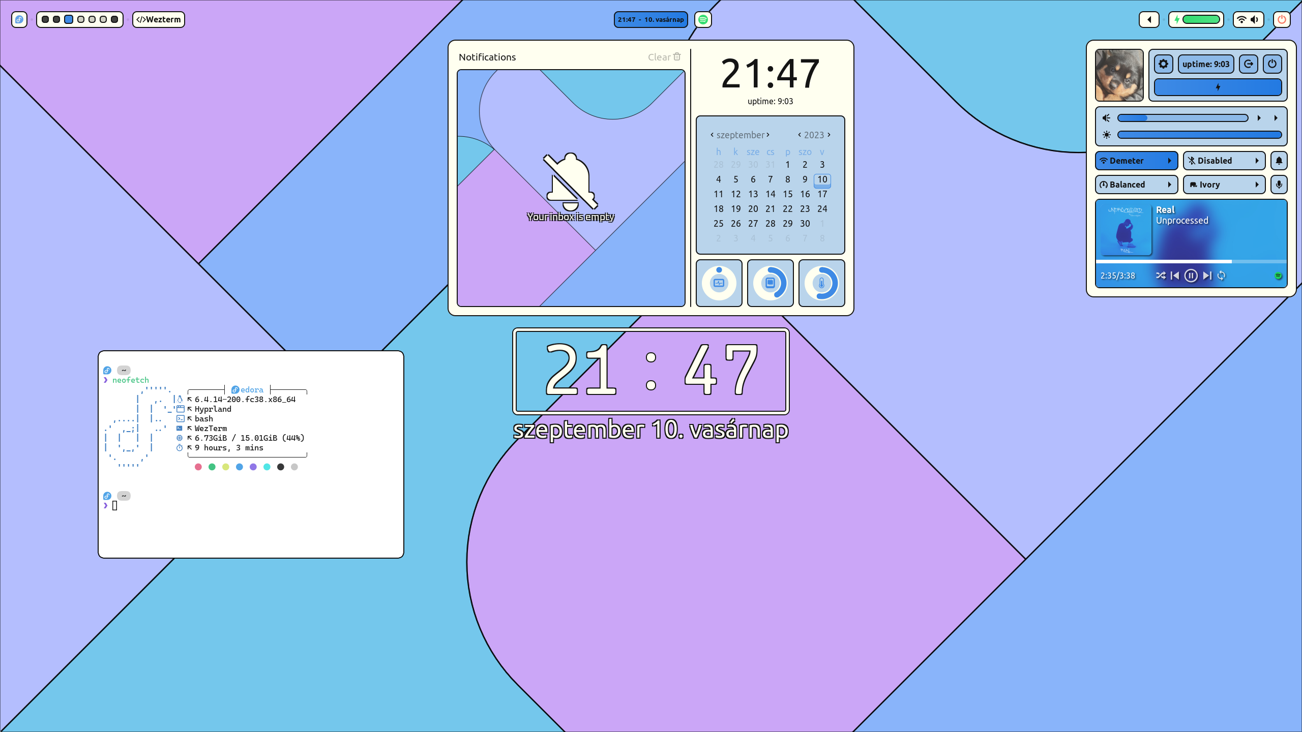 GitHub - Aylur/dotfiles: My personal config files