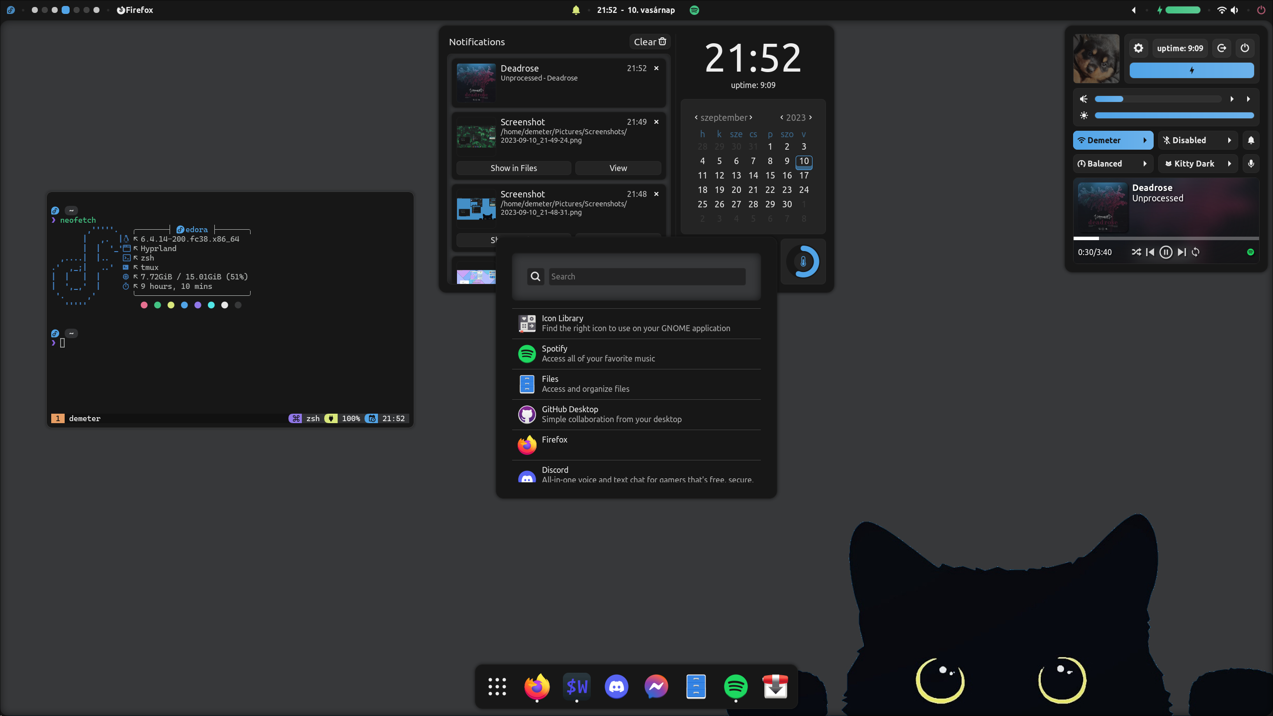 GitHub - Aylur/dotfiles: My personal config files