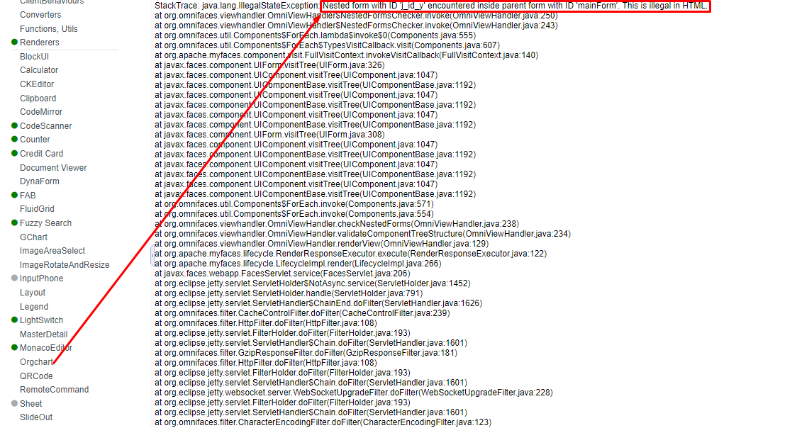 Orgchart - show case exception · Issue #346 · primefaces-extensions ... Orgchart - show case exception · Issue #346 · primefaces-extensions ...