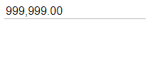 InputNumber Client Side Validation doesn't allow to input values bigger or equal than 1000 ...
