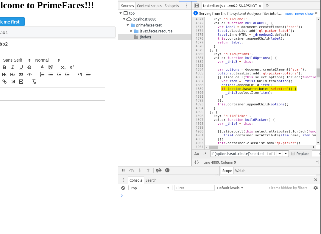 TextEditor: Quill editor in accordion will be broken after performing update to its form · Issue ...