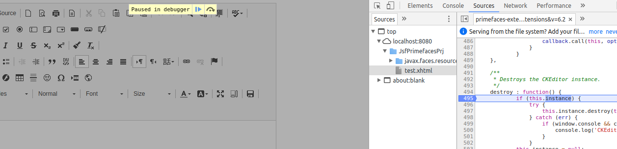 CKEditor: update causes ` Error code: editor-destroy-iframe.` · Issue #507 · primefaces ...
