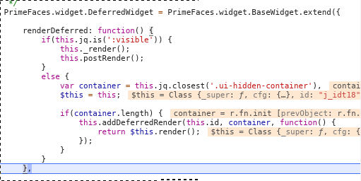 Showcase - deferred widgets look broken on initial page load · Issue #567 · primefaces ...