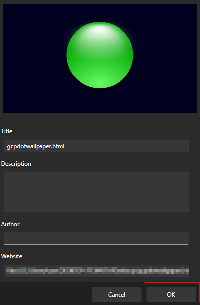 GitHub - glowingserpent/gcpDotWallpaper