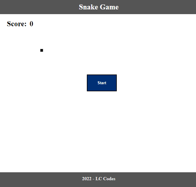 GitHub - lucinaldocosta/SnakeGame