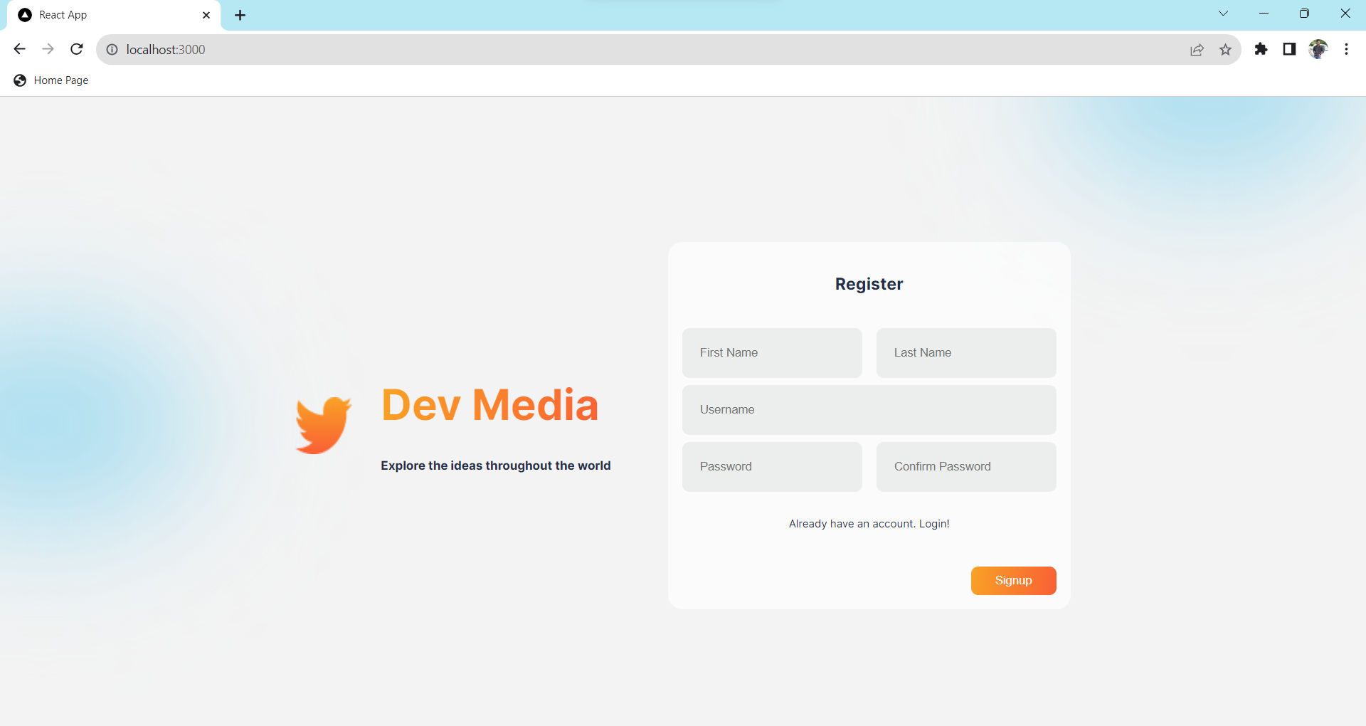 GitHub - Adii-sharma/DevMedia: Full Stack Social Media Website Where Users can post photos ...