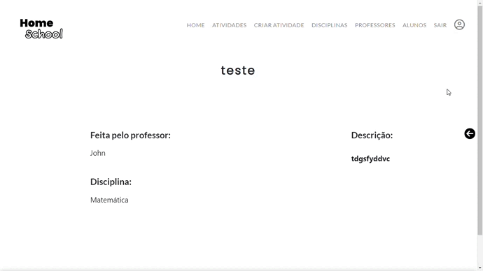 GitHub - johnalysonn/homeschool: Sistema Full Stack de minha autoria, que simula o ensino EAD ...