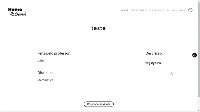 GitHub - johnalysonn/homeschool: Sistema Full Stack de minha autoria, que simula o ensino EAD ...