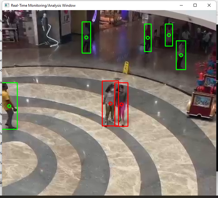 GitHub - vallabh13/Social-Distance-Analyzer: An application that detects the people not ...