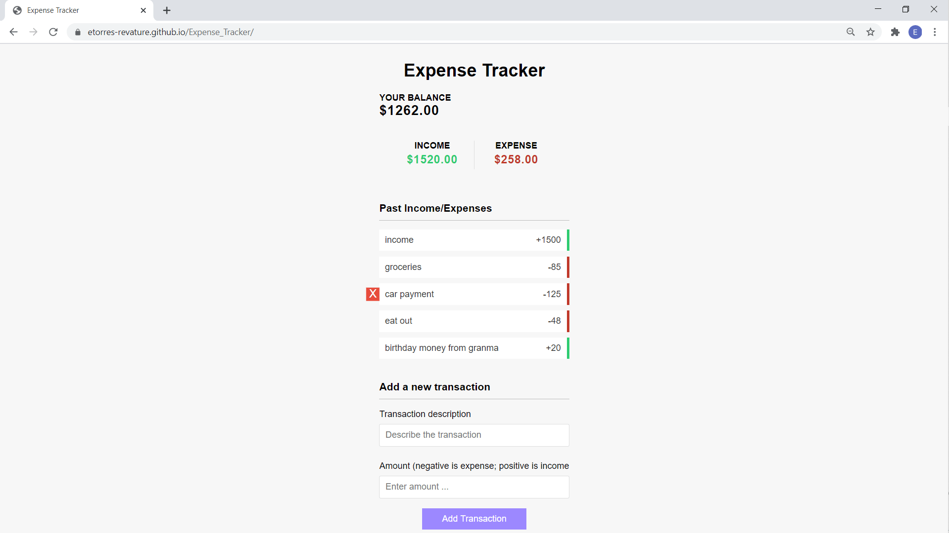 GitHub - vallabh13/Expense-Tracker: A web application to keep track of ...