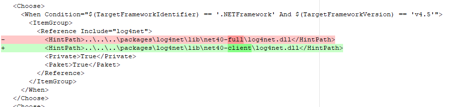 Paket should prefer net40-full over net40-client · Issue #2444 · fsprojects/Paket · GitHub