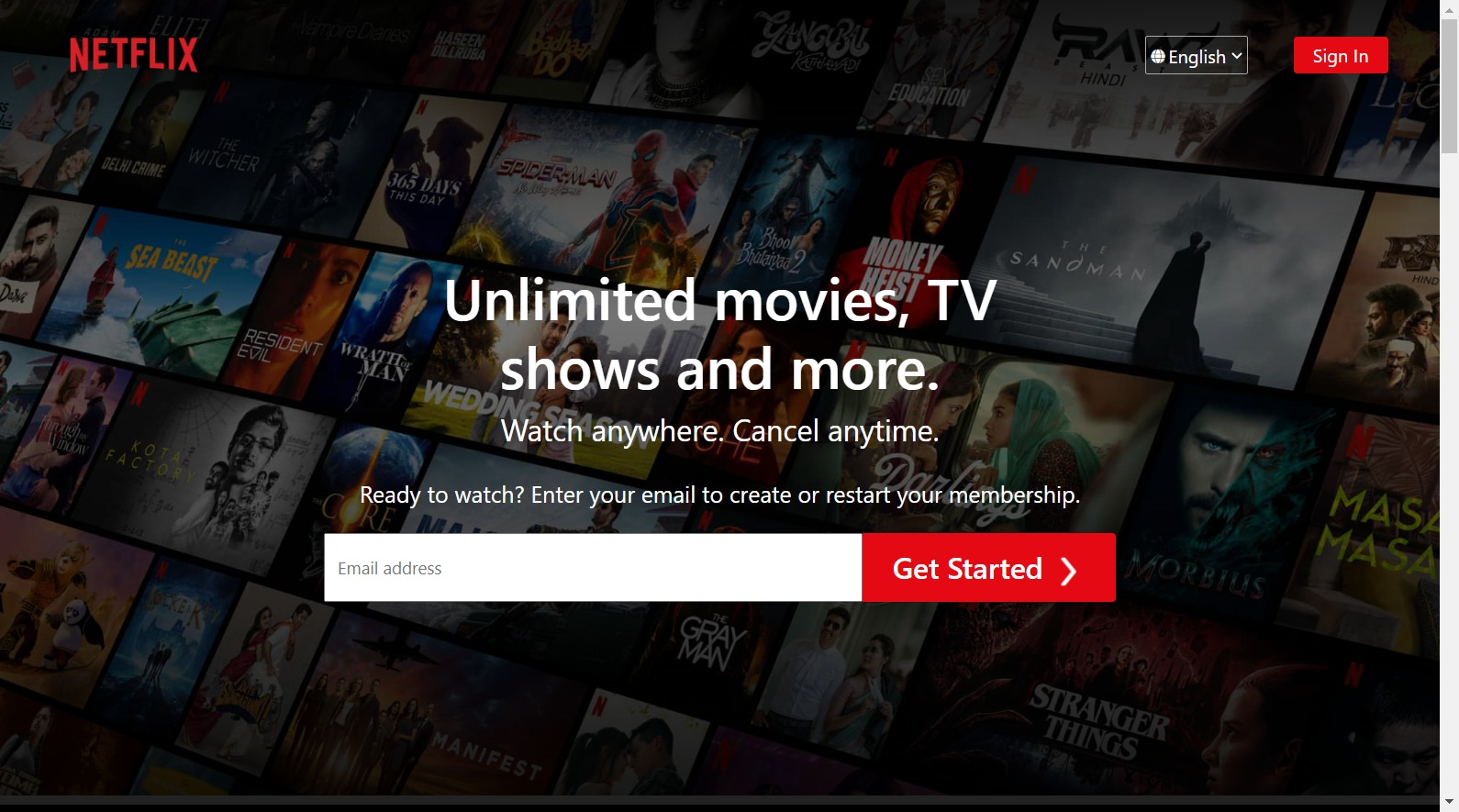 GitHub - Amyx000/Netflix-Landing-Page