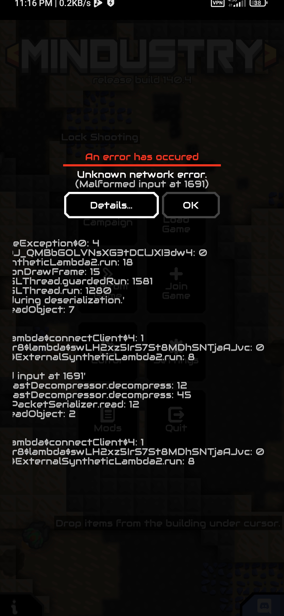 malformd input · Issue #8123 · Anuken/Mindustry · GitHub