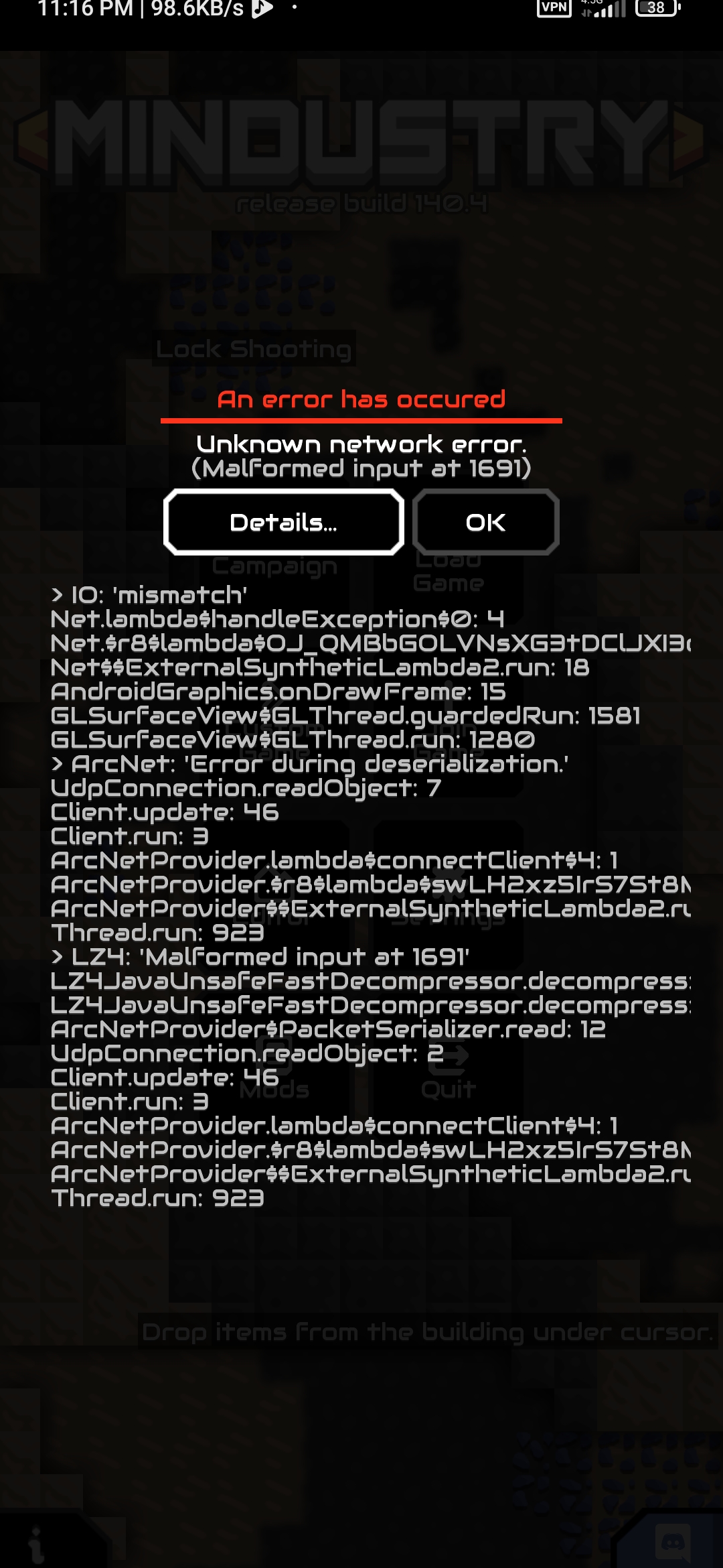 malformd input · Issue #8123 · Anuken/Mindustry · GitHub