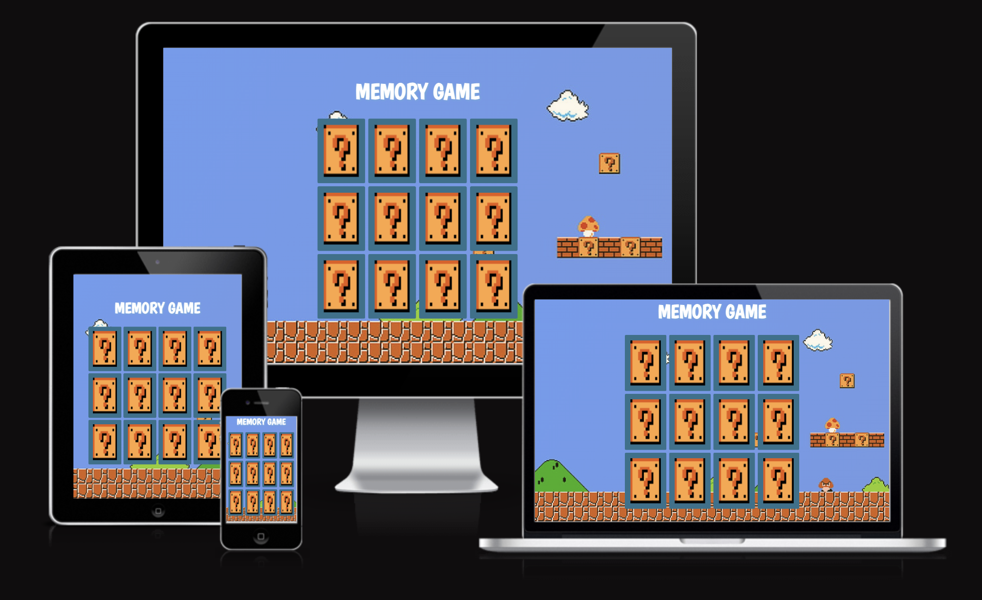 GitHub - ItaConnell007/Code-Institute-Project-Two: JS Memory Game 🍄