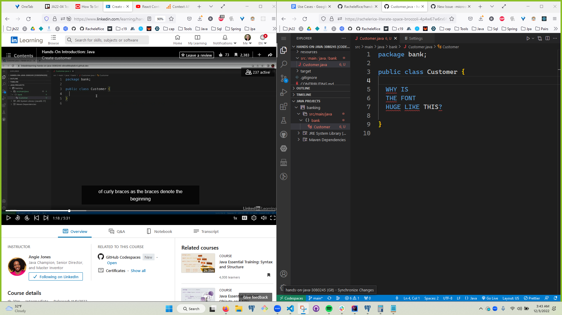 Why is the font size so huge? · Issue #167990 · microsoft/vscode · GitHub