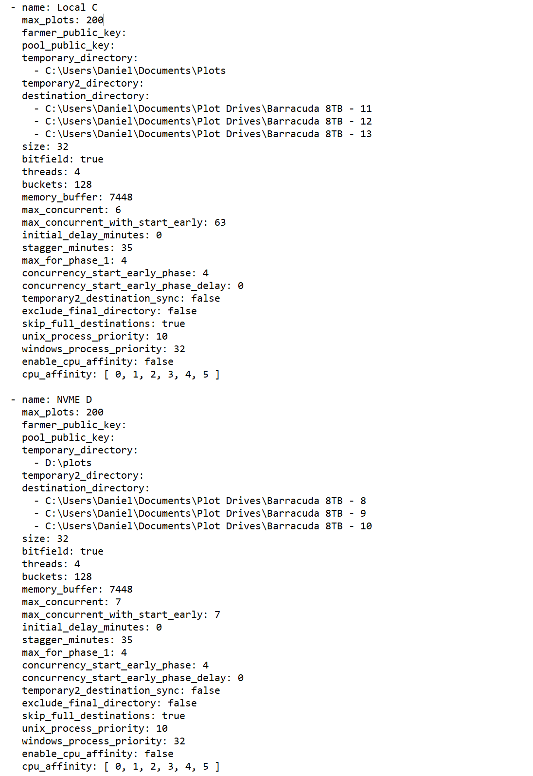 manager.py does not recognize additional capacity when drives are mounted inside a directory ...