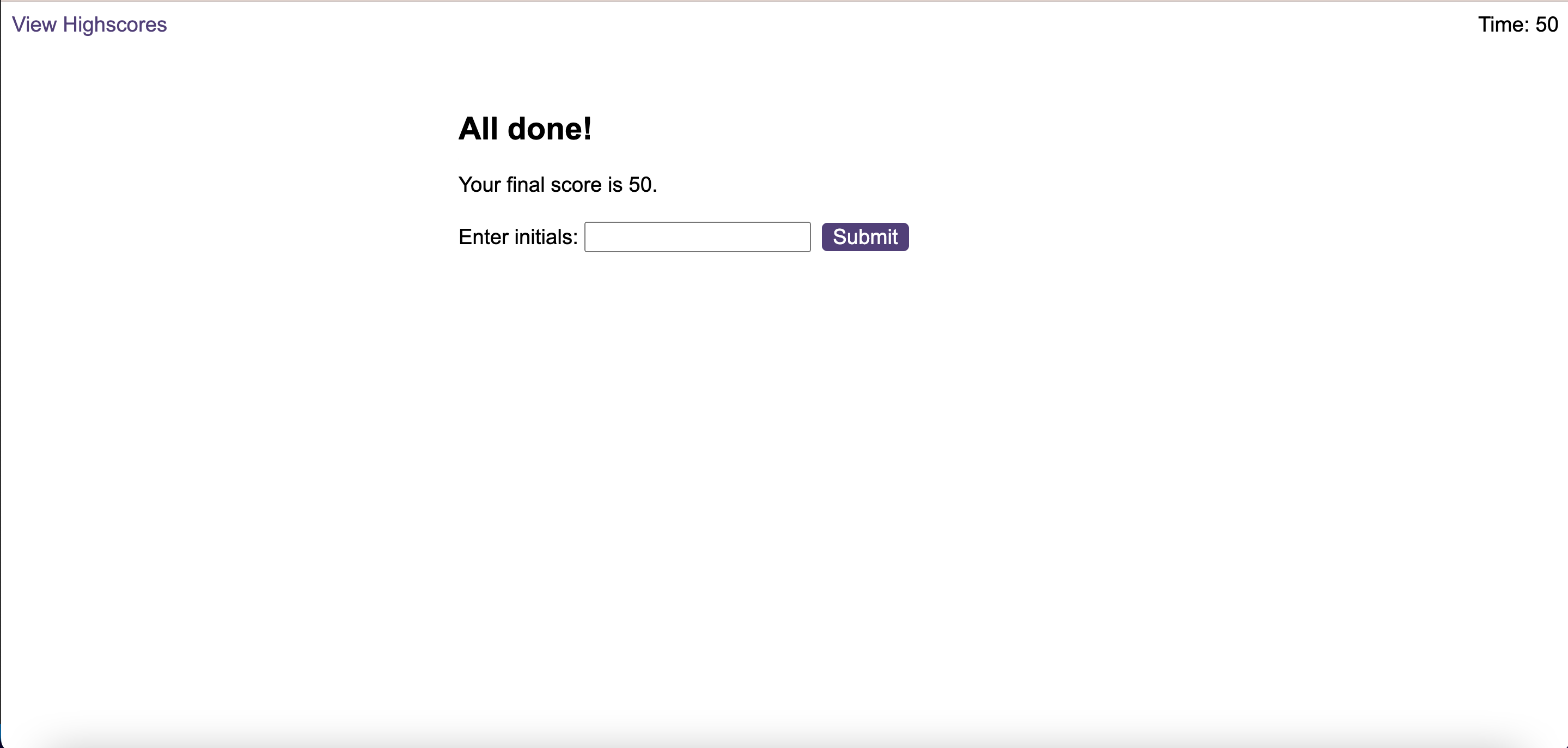 GitHub - StephonT/code-quiz