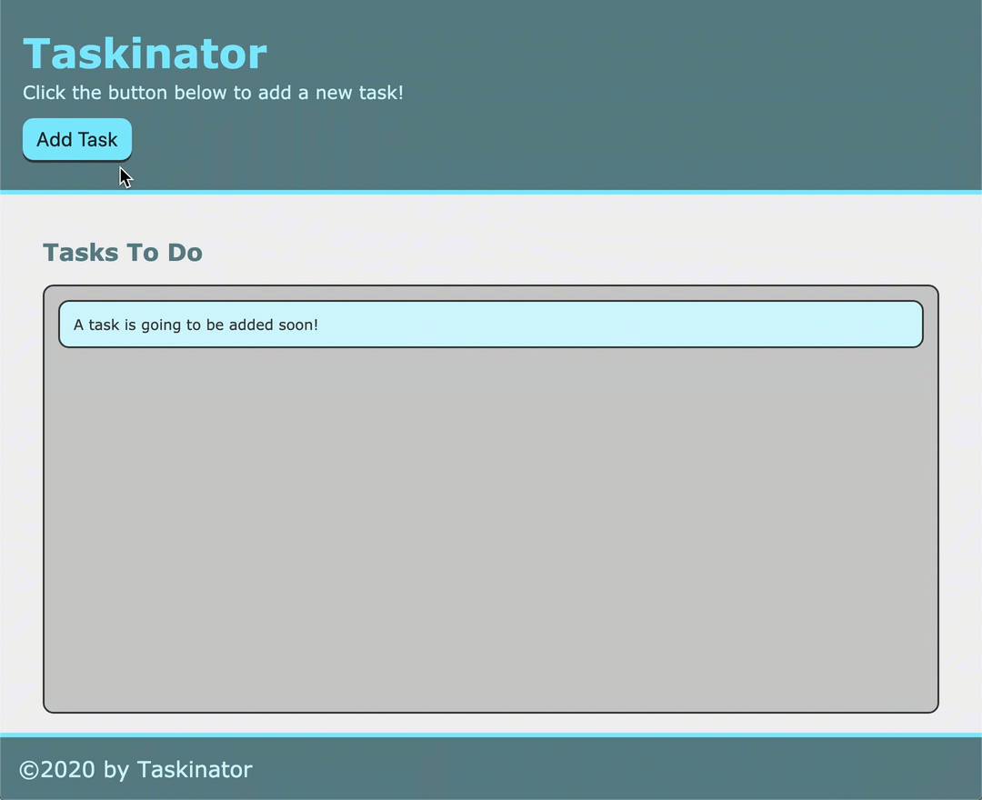 GitHub - StephonT/taskinator