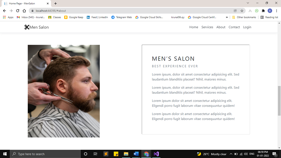 GitHub - krunalbheda/Saloon-Booking-System