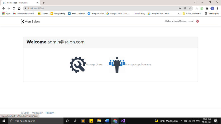 GitHub - krunalbheda/Saloon-Booking-System