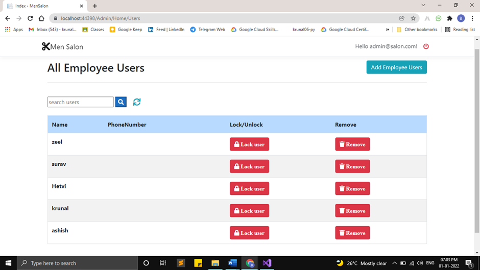 GitHub - krunalbheda/Saloon-Booking-System
