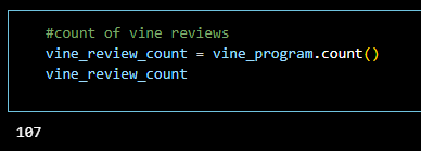 GitHub - sbogue2/Amazon_Vine_Analysis