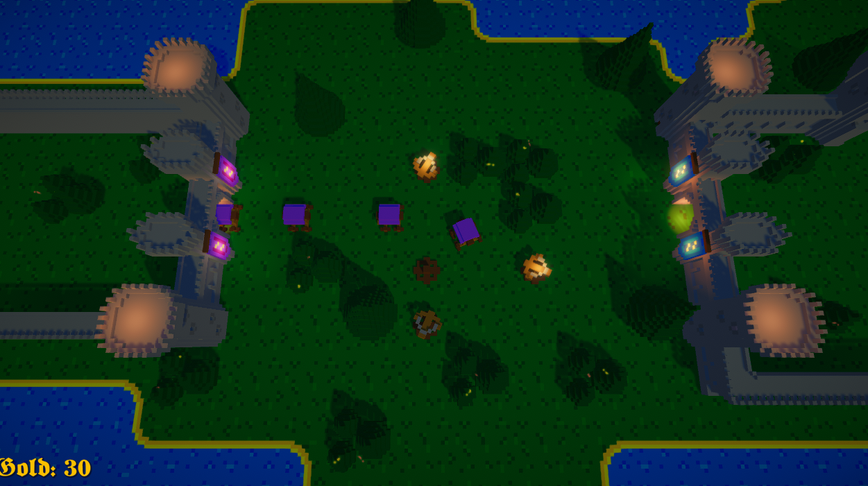 GitHub - Genericcc/TowerDefence: Defender with turret building and enemy pathfinding