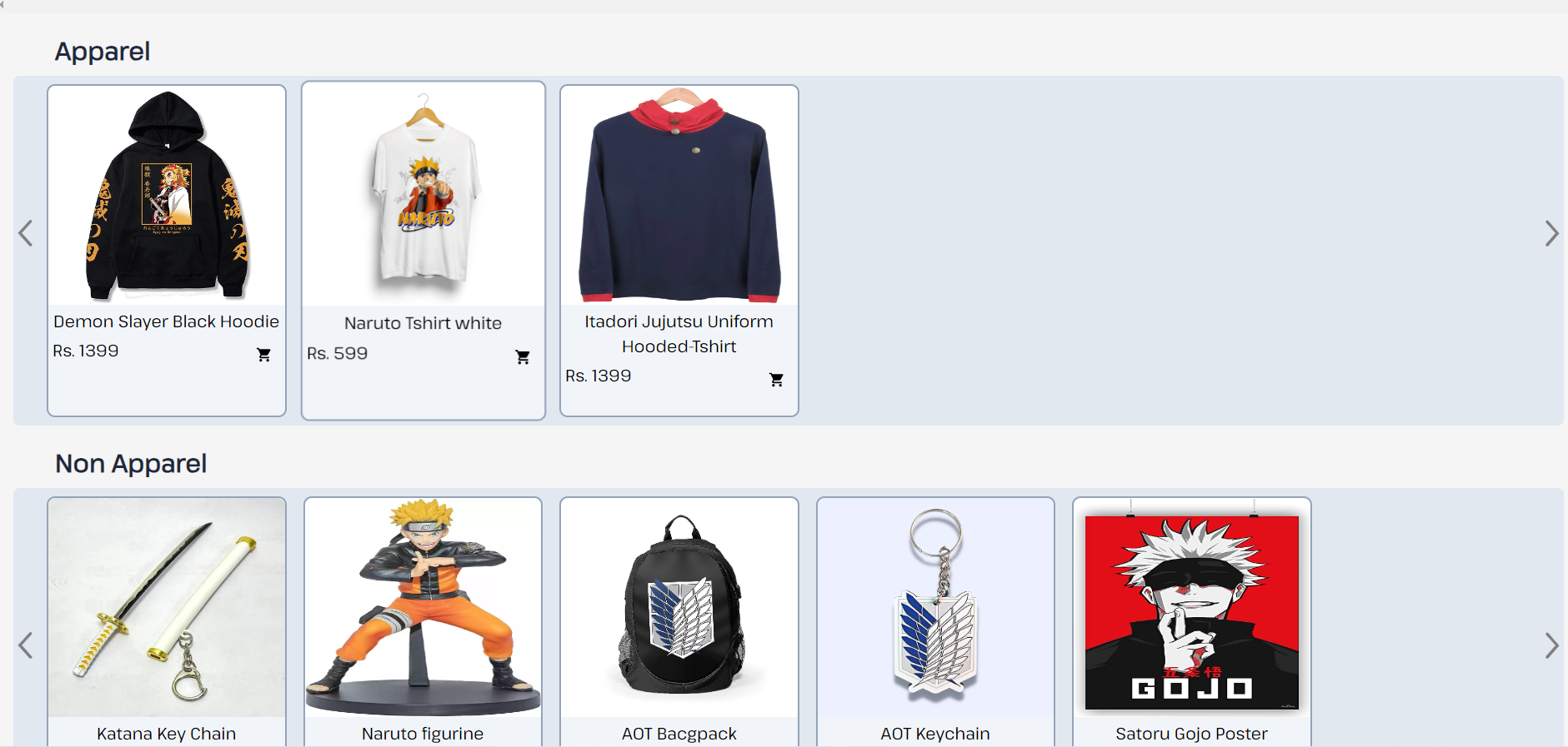 GitHub - aniketsinha5552/The-Anime-Store: An ecommerce app for anime fans