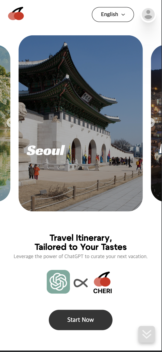 GitHub - GEN-AI-CHERI/CHERI-FRONT: 2023 관광분야 GEN AI 해커톤 팀 'CHERI'의 프론트엔드 레포지토리입니다.