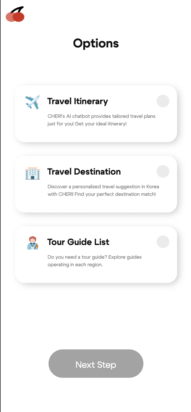 GitHub - GEN-AI-CHERI/CHERI-FRONT: 2023 관광분야 GEN AI 해커톤 팀 'CHERI'의 프론트엔드 레포지토리입니다.