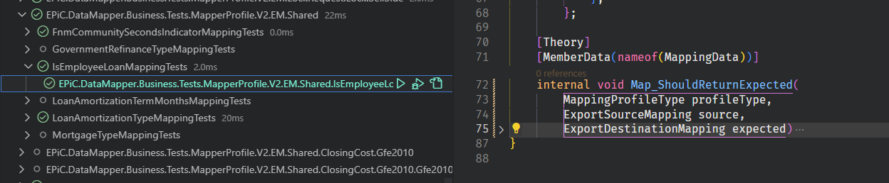 [BUG] Test Explorer Does Not Show Status for Data Driven Tests · Issue ...