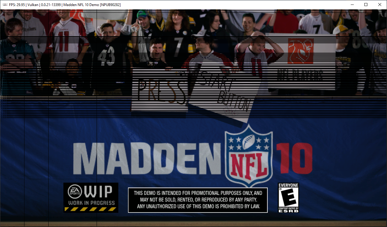 Madden NFL 10 and 11 Vulkan shader bug · Issue #12951 · RPCS3/rpcs3 · GitHub