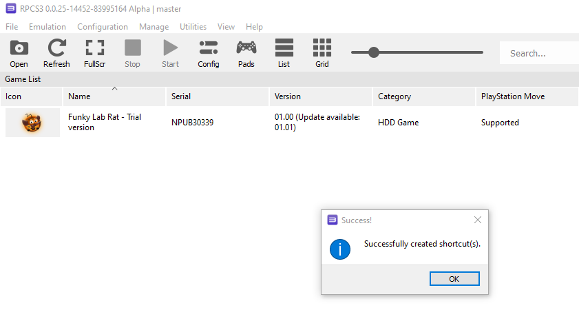 [Regression] Misleading message when installing PKG without shortcuts · Issue #13060 · RPCS3 ...
