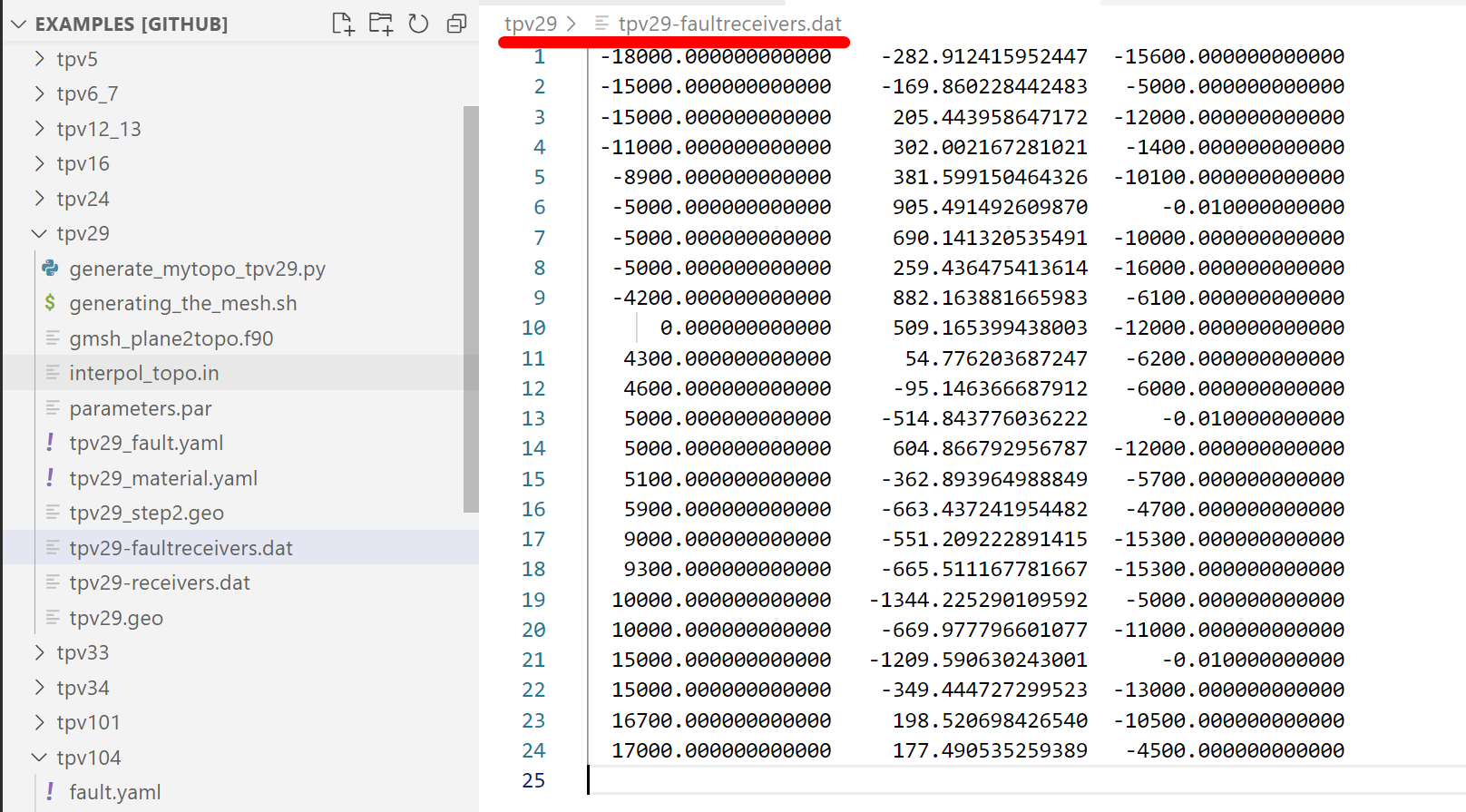 How to write tpv29-receivers.dat · SeisSol SeisSol · Discussion #608 · GitHub