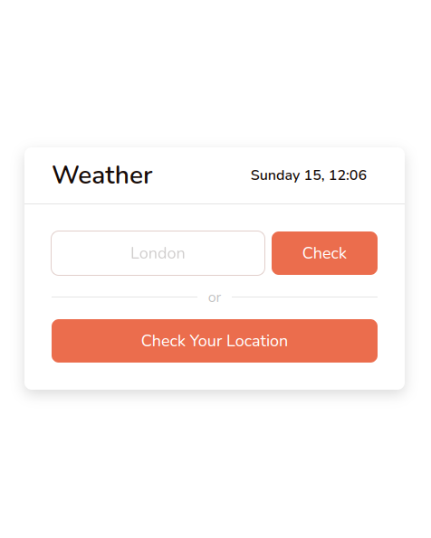GitHub - janisjuniors/check-weather: Simple Weather Checking ...