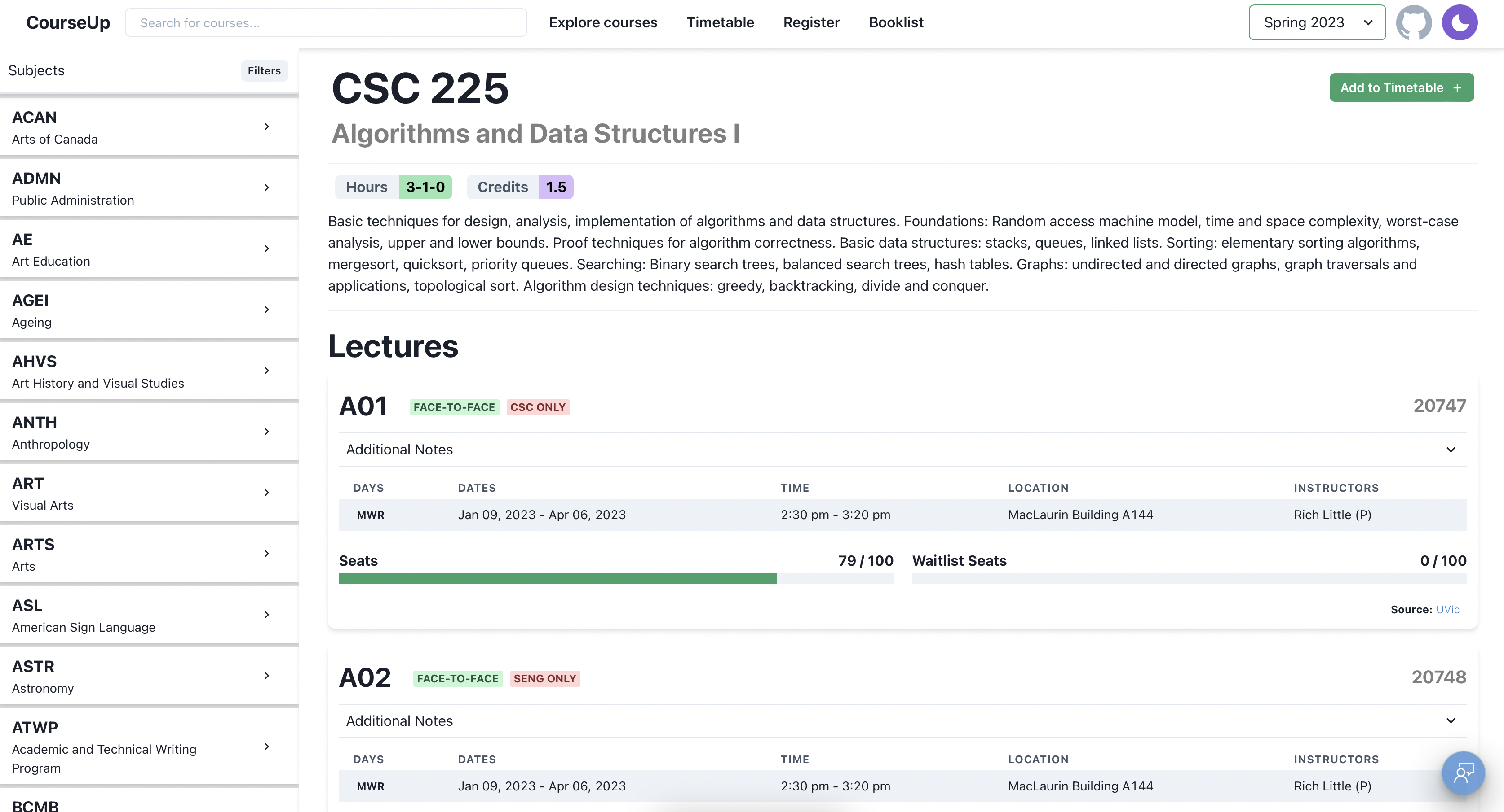 Bug: Duplicate Course Badge (CSC ONLY) · Issue #411 · VikeLabs/courseup · GitHub