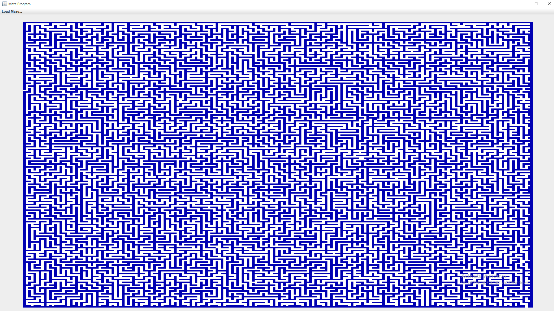 GitHub - AidenNelsonsPortfolio/MazeSolutionFinder: Takes a built maze ...