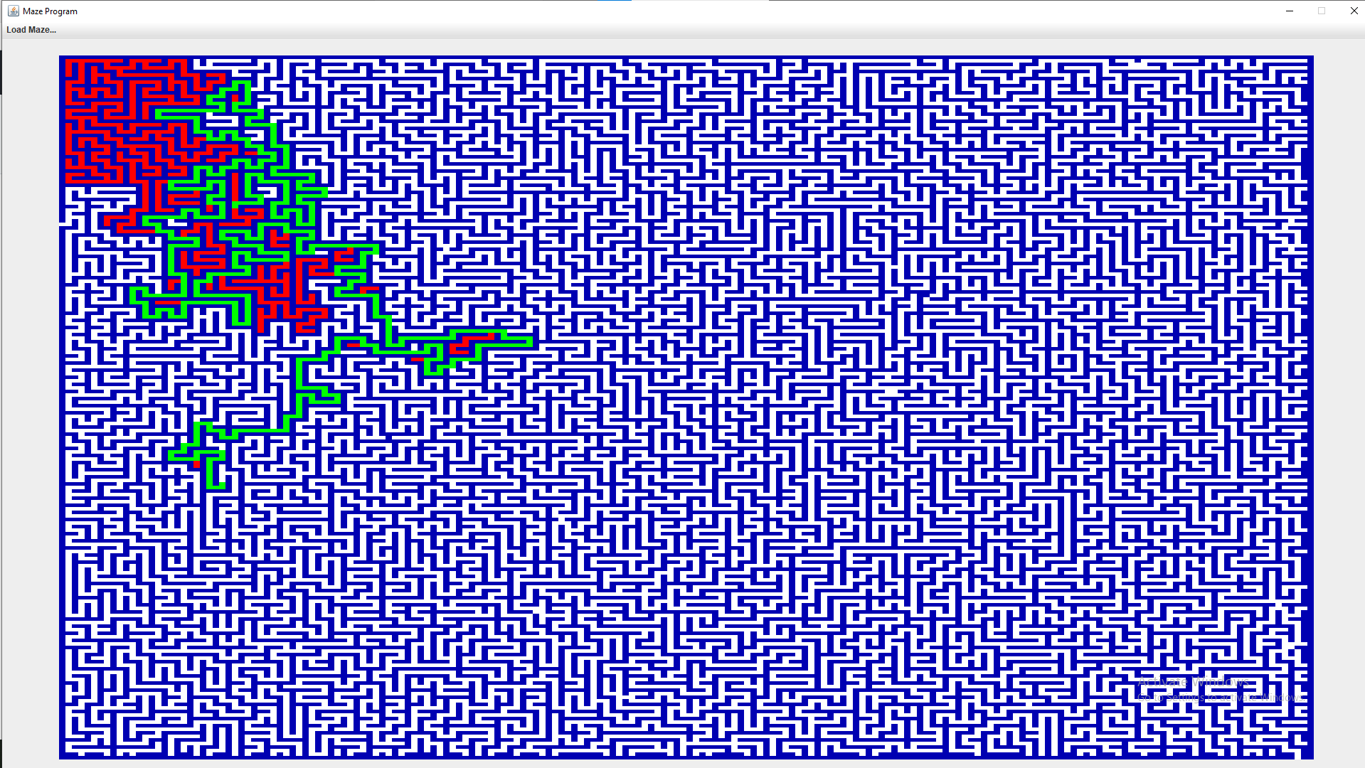 GitHub - AidenNelsonsPortfolio/MazeSolutionFinder: Takes a built maze ...